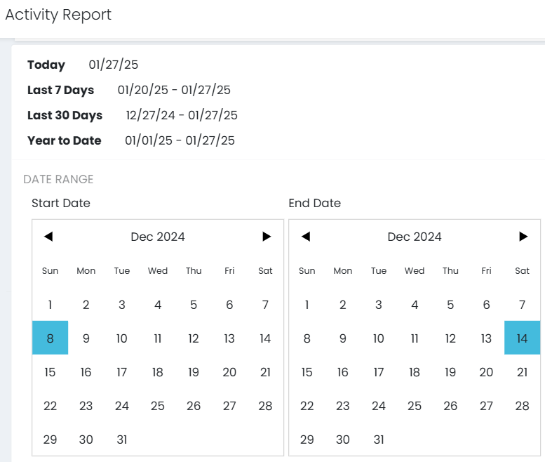 Reporting Dashboards in ADAM – Maine Science Support